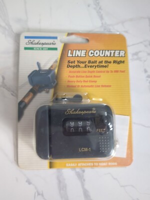 SHAKESPEARE LINE COUNTER LCM-1 FISHING ROD ATTACHMENT | eBay