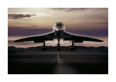 Concorde 2 A4 reproduction poster with choice of frame | eBay UK