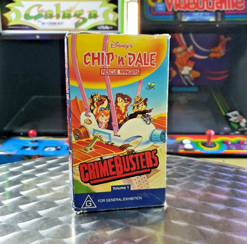 Chip 'N' Dale Rescue Rangers Crime Busters Volume 1 - Disney VHS ...