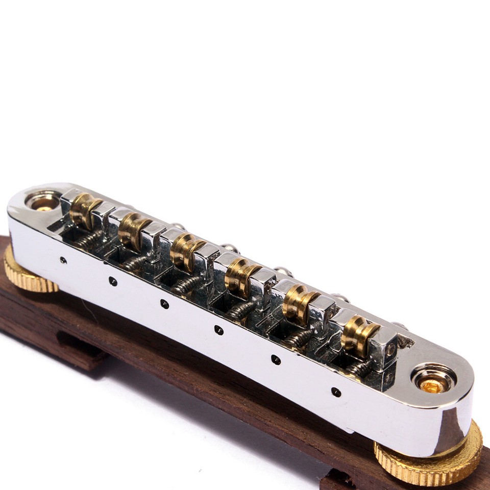 Guitar Bridge Instrument Decor Copper Bridge Roller Saddles Archtop ...