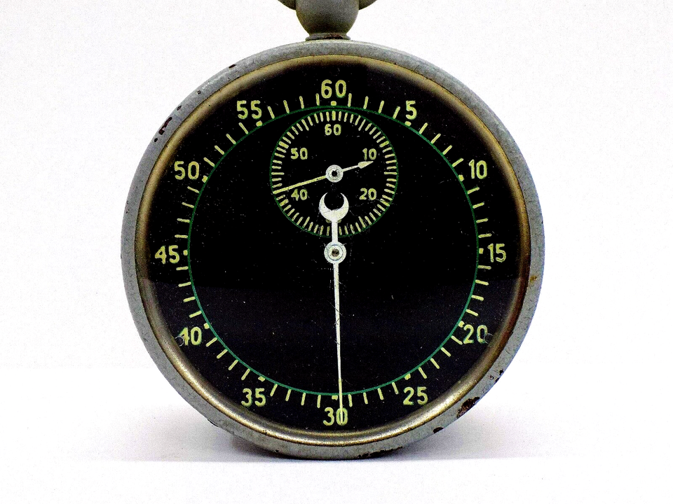 A Rare WWII German Military Clock Cased Timer. Working! | eBay