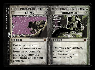 MTG Outlaws Thunder Junction Crime Punishment #039 Card M/NM | eBay