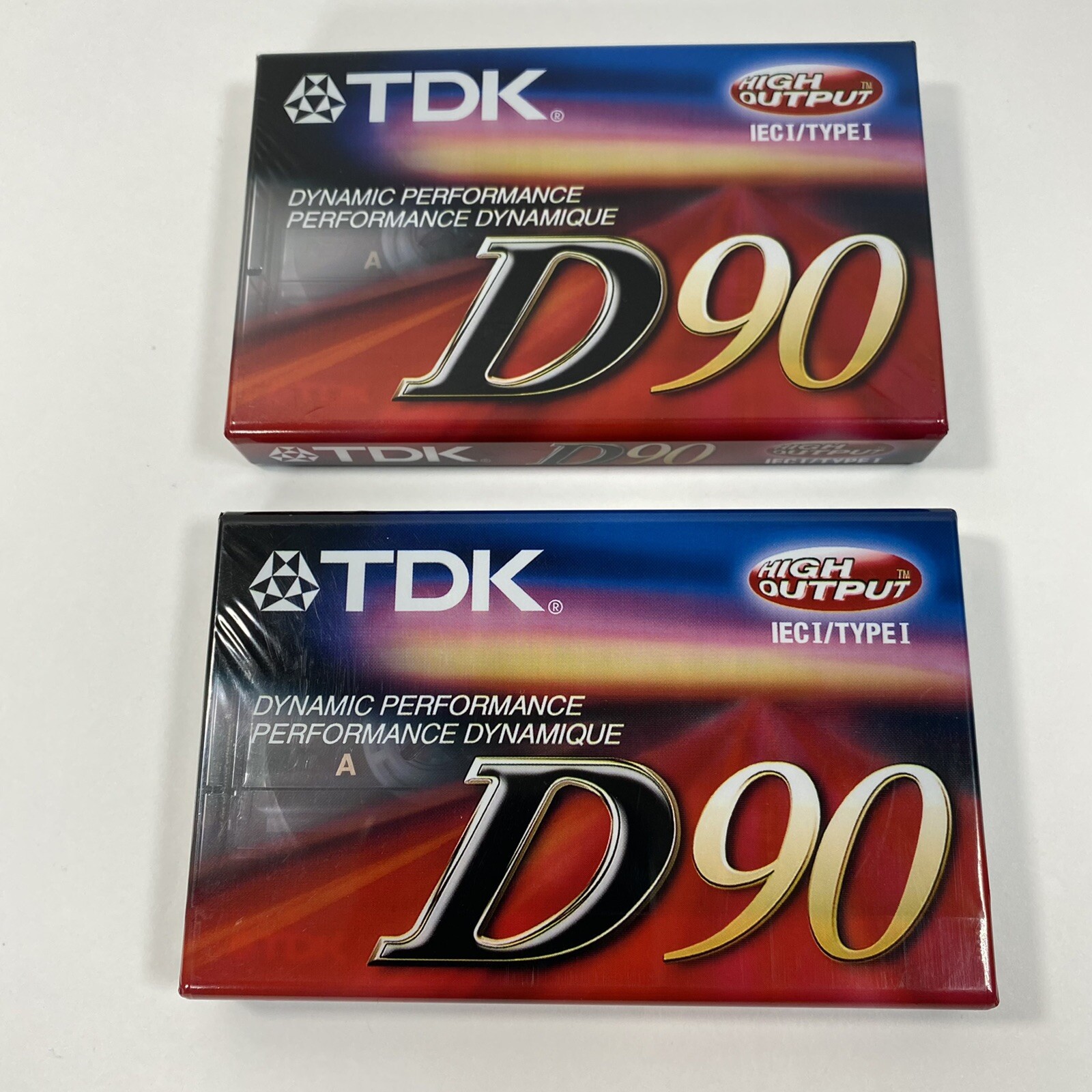 New TDK D90 High Output Dynamic Performance Type 1 Audio Cassette 90 Minute IECI 20356201005| eBay