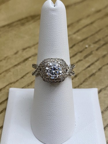 SETA Designer Signed 925 Sterling Silver CZ Engagement Ring Size 7 | eBay