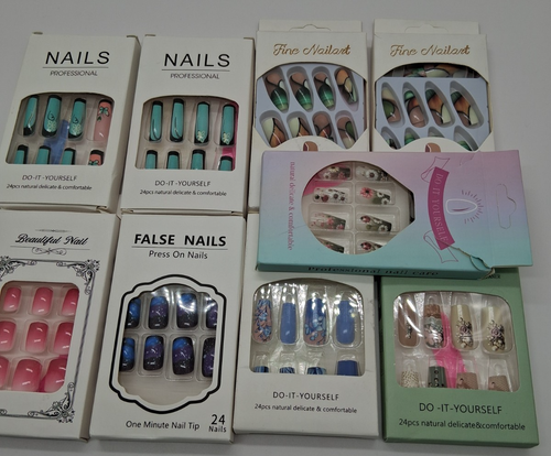 9 Sets Artificial Nails | eBay