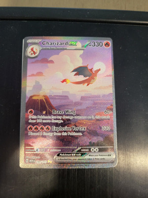 Error Pokémon TCG Charizard EX 199/165 Scarlet & Violet 151 Holo Card ...