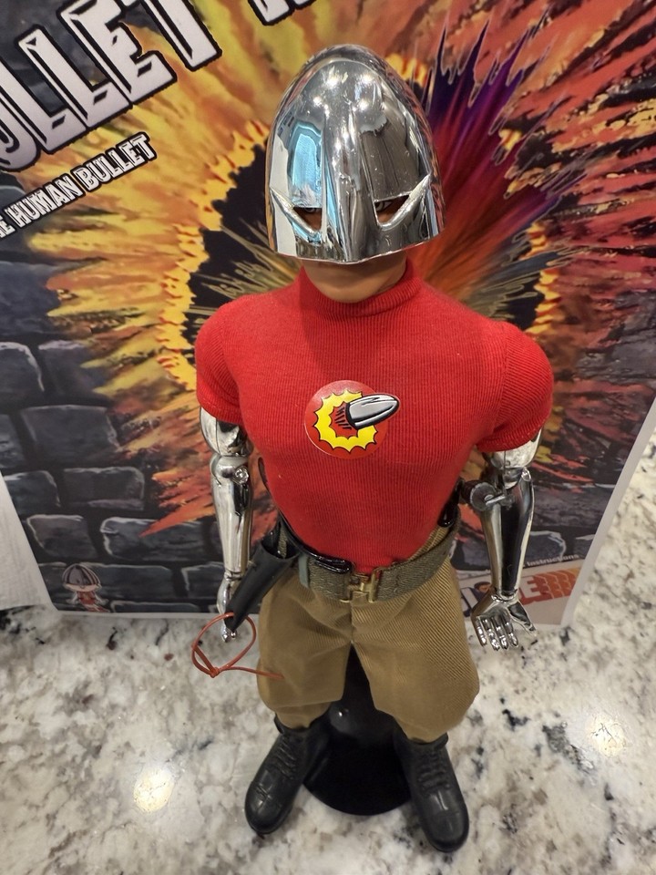 Vintage Gi Joe Bullet Man Muscle Body 74 76 PRISTINE AT ADVENTURE TEAM ...