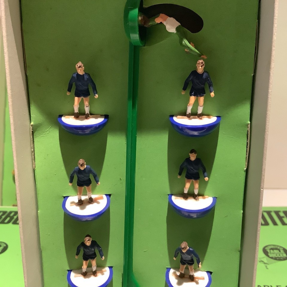Six Complete Subbuteo 00 Scale Players Team Sets Boxed Vintage Chelsea ...