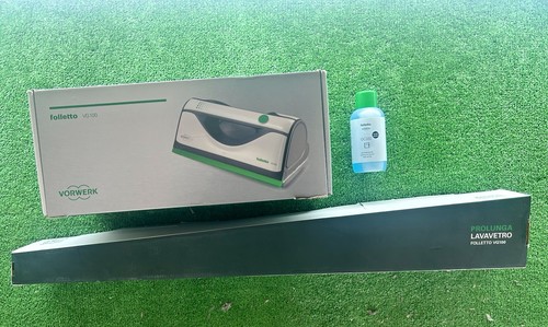 Lavavetri Folletto VG100 NUOVA Vorwerk + Prolunga 2 Panni Detersivo ...