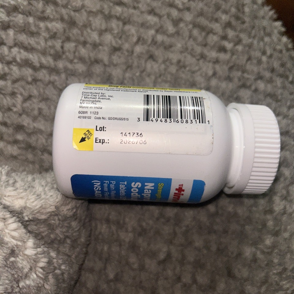 TIME-CAP LABS, INC. Timely Naproxen Sodium 220mg | eBay