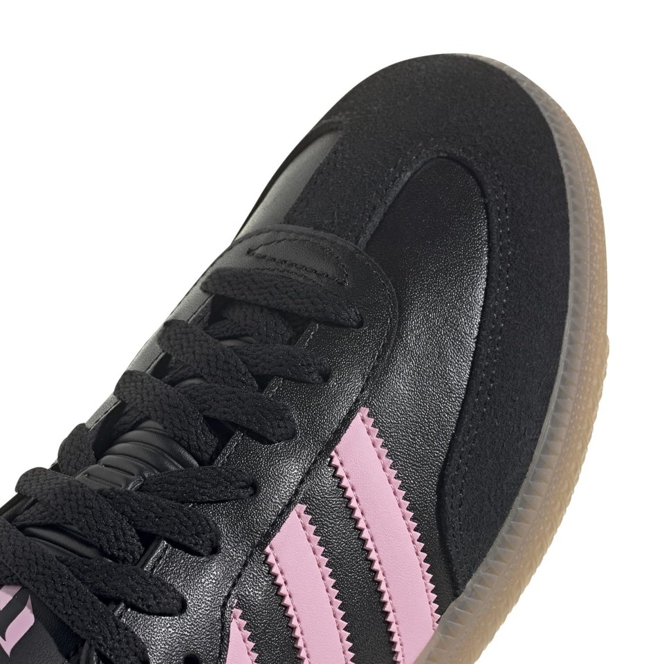 Men Adidas Samba Messi Indoor Soccer Shoes Sneakers Size 8 Black Pink ...