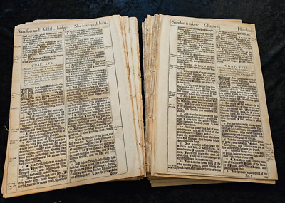 1611 King James Bible Leaf ~YOU PICK your LEAF~Starting at $49~ 4th ...