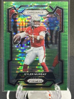 2023 Panini Prizm Kyler Murray Neon Green Pulsar Arizona Cardinals #1 ...