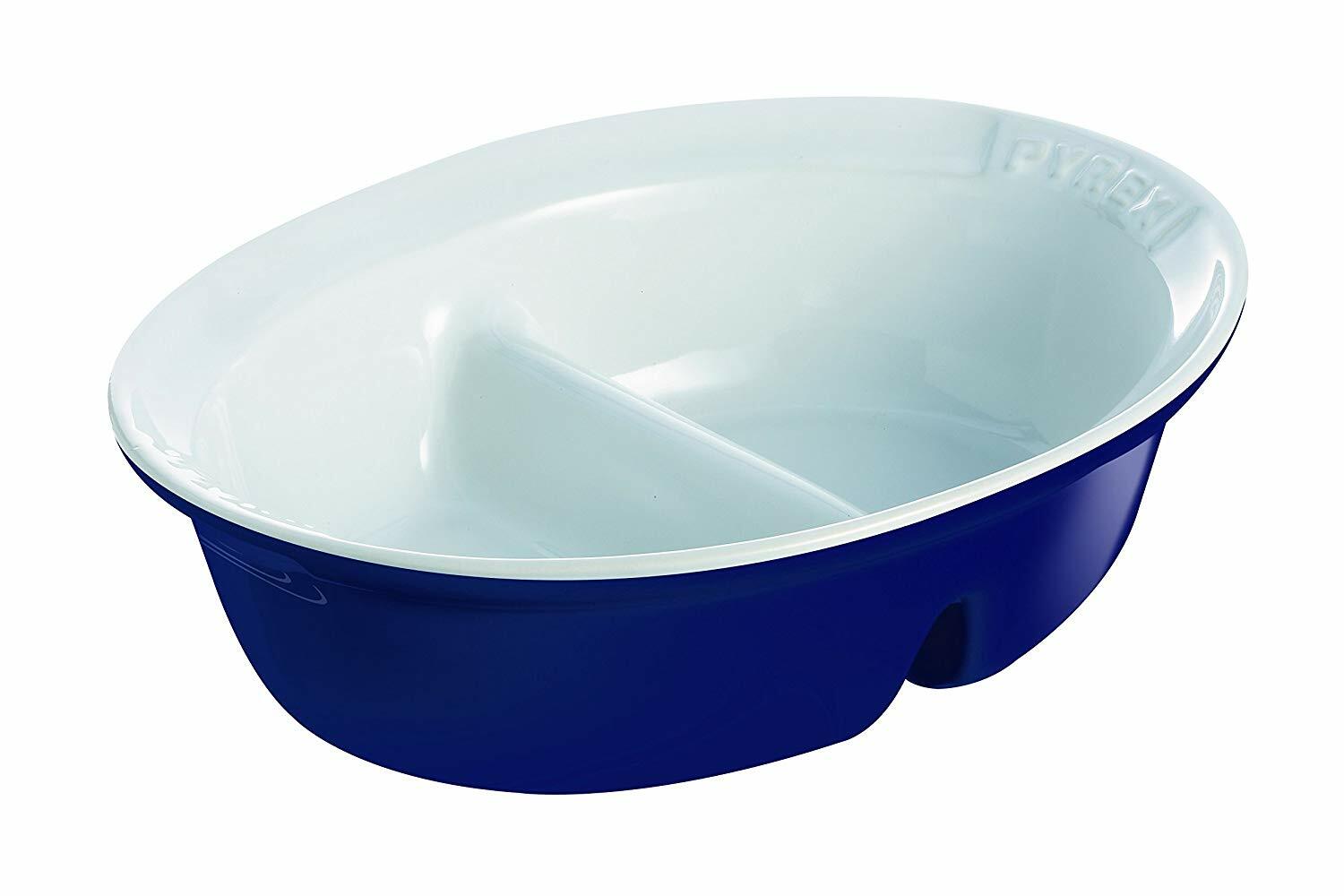 Ceramic Pyrex Oven Dish Roaster Roasting Pan Baking Natural Stoneware ...