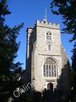 Photo 6x4 Worplesdon Church Tower St Mary the Virgin, the parish church ...