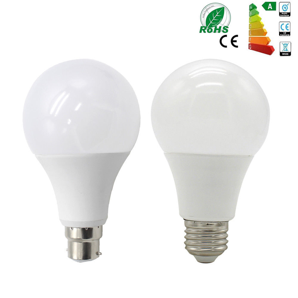 3W - 25W LED E27/B22 GLS Light Bulb Energy Saving Lamp Cool White Globe ...