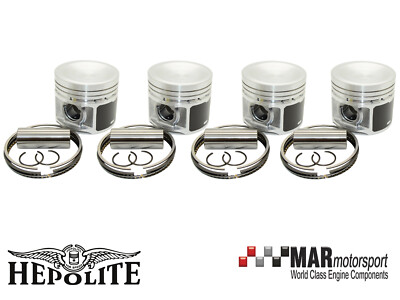 A Series 1275 | Classic Mini | HEPOLITE Racing Slipper Piston SET with ...