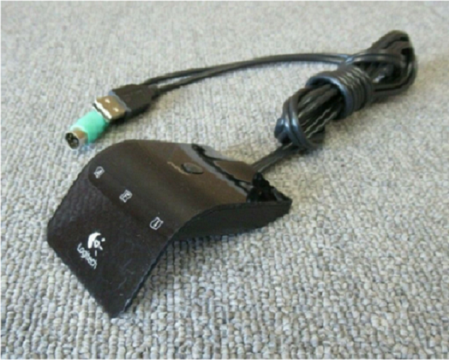 Logitech USB Adapter Wireless Receiver Keyboard Mouse C-bt44 CBT44 810 ...