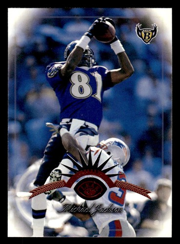 Michael Jackson Baltimore Ravens 1997 Leaf #54 | eBay