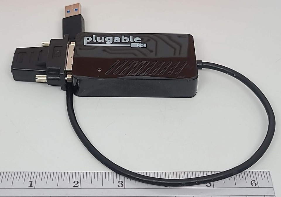 Plugable UGA-3000 USB 3.0 DVI HDMI Video Graphics Monitor Adapter | eBay