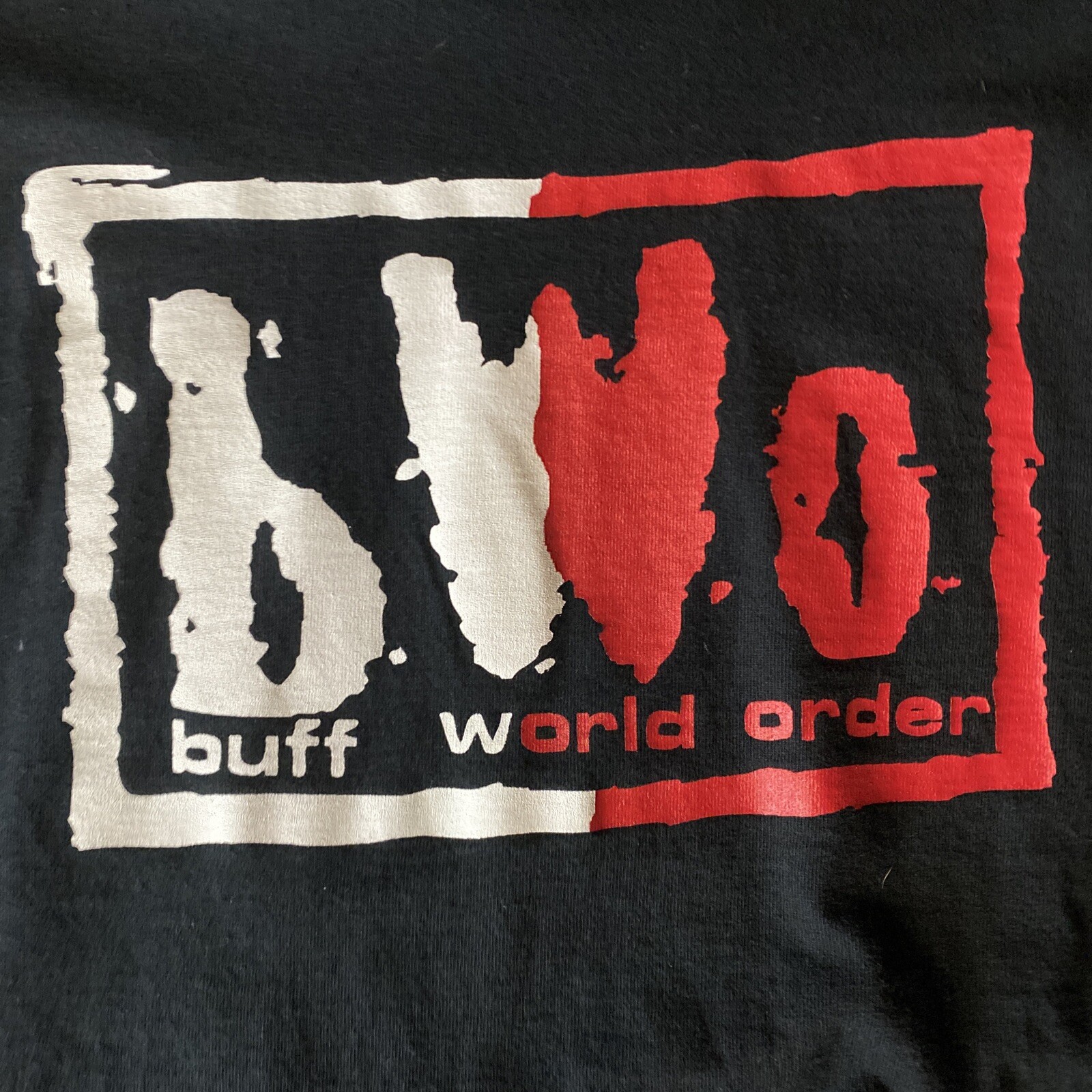 BWO buff world order Tshirt NWO WCW WEF WWE AEW ROCK … - Gem