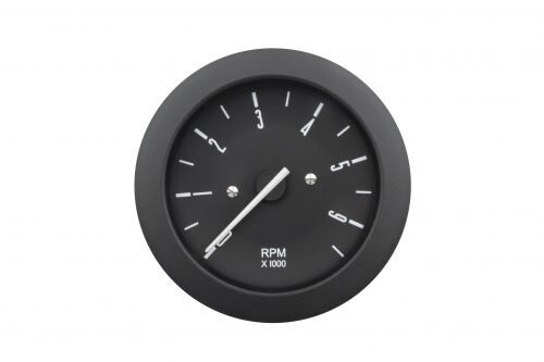 EMPI 14-1153 86mm 0-6000 RPM Black Dial Tachometer for Type 2 | eBay