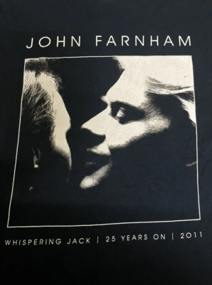 Whispering Jack Album JOHN FARNHAM Shirt Black Unisex Size S-5XL | eBay