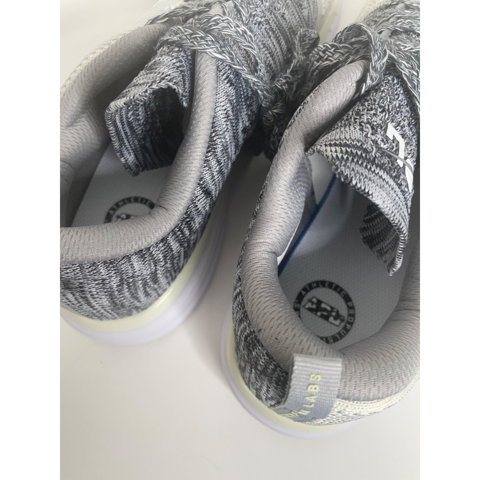 APL Techloom Pro Trainer Sneakers Pristine Heather Grey White Womens 11 ...