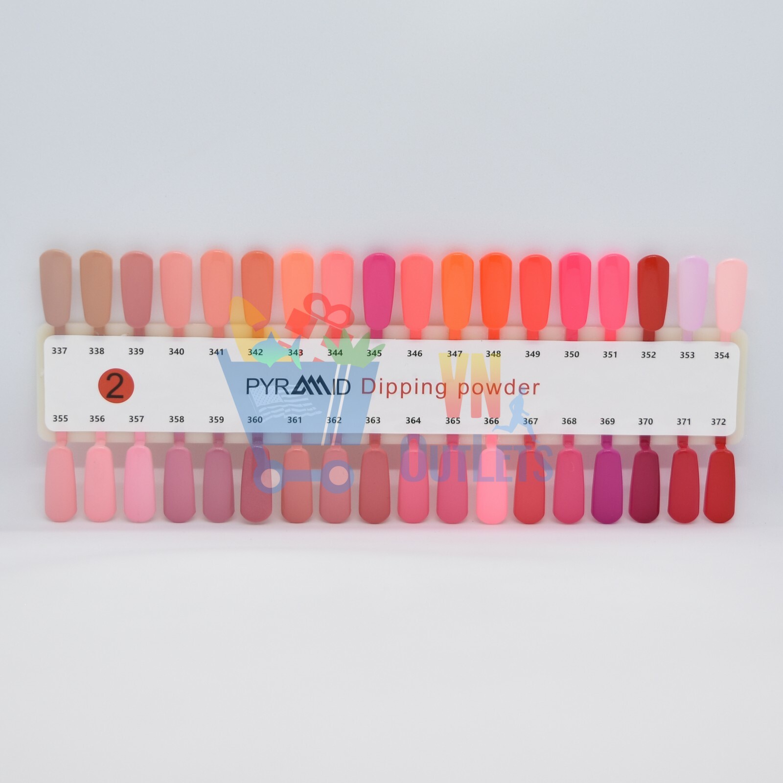 Pyramid Duo Matching Colors (Gel Polish & Nail Lacquer) Color 343 | eBay