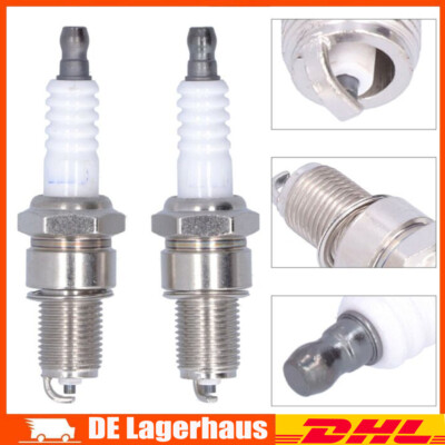 2stk Zündkerze F6RTC RN10YC Für Honda TORCH: F6TC BPR6ES Rasenmäher ...