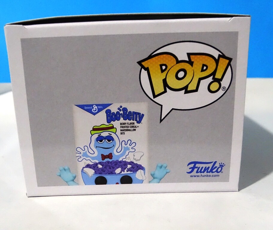 Funko POP! Funko Shop Excl - Boo Berry Cereal Box #185 +protector | eBay