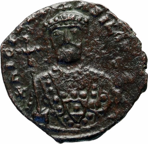 NICEPHORUS II PHOCAS Authentic Ancient VERY RARE Byzantine Follis Coin ...