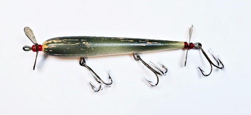 Rare George Gayle Kentucky Steelback Surface Minnow Lure Greenback ...