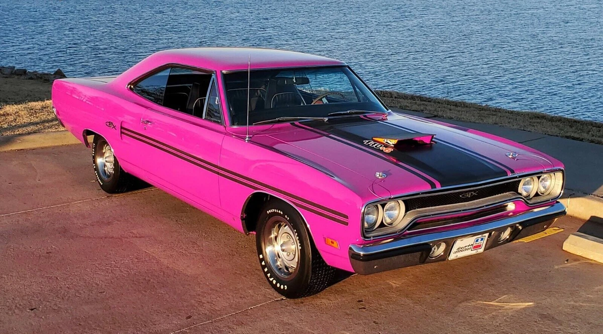 Mopar’s Eye-Popping Hot Pink on a ‘70 Plymouth GTX