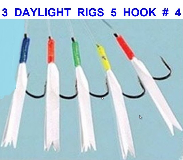 10 Sets of Fladen Daylight Mackerel Feathers - for sale online | eBay