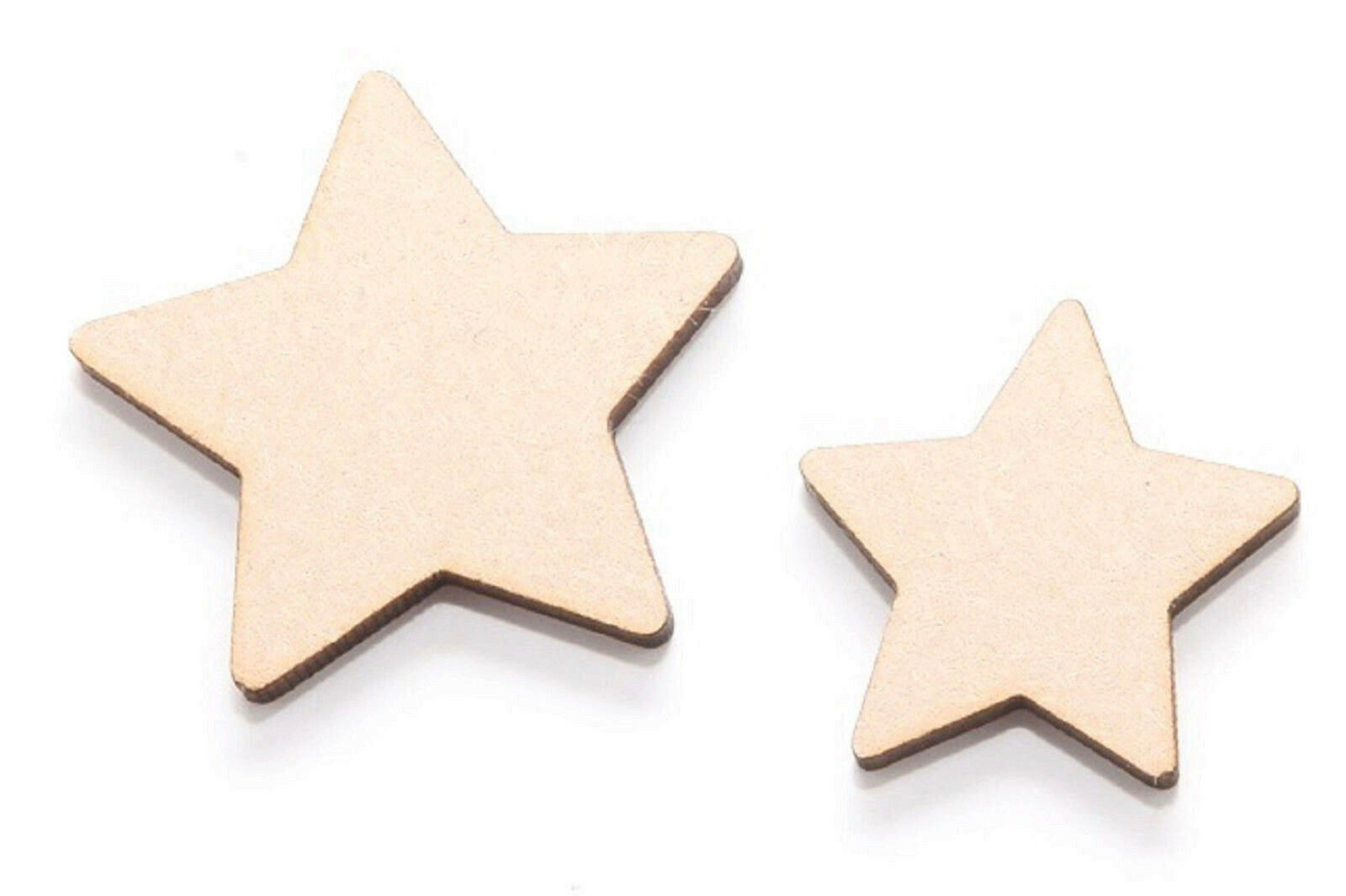 Large Wooden MDF Star Shape Craft blank cutouts decoration Plaques 8 ...