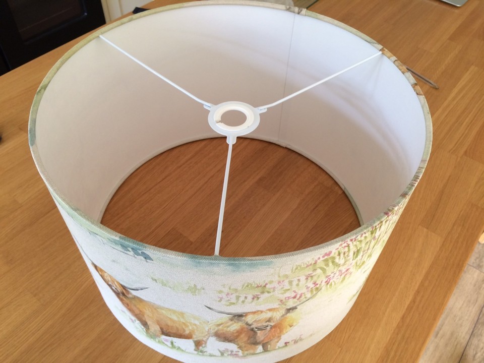 Highland Cow Lamp Shade Voyage Cattle Cows Calves Country Farm ...