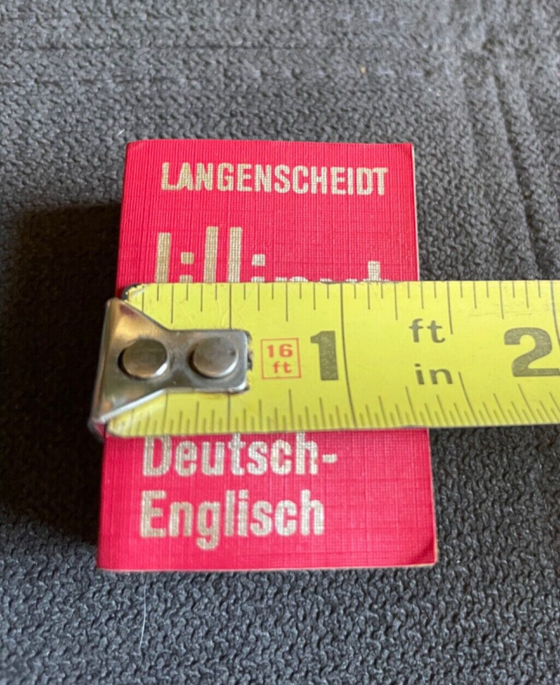 Mini Lilliput Langenscheidt Deutsch -English Dictionary | eBay