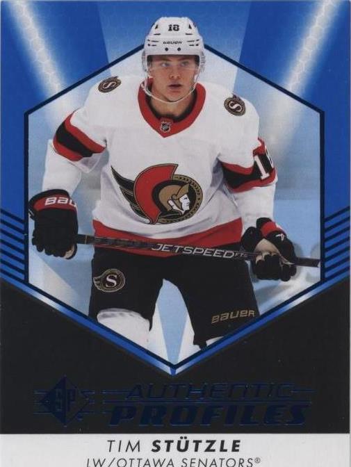 2022-23 SP - Retail Authentic Profiles Tim Stutzle #AP-9 Blue for sale ...