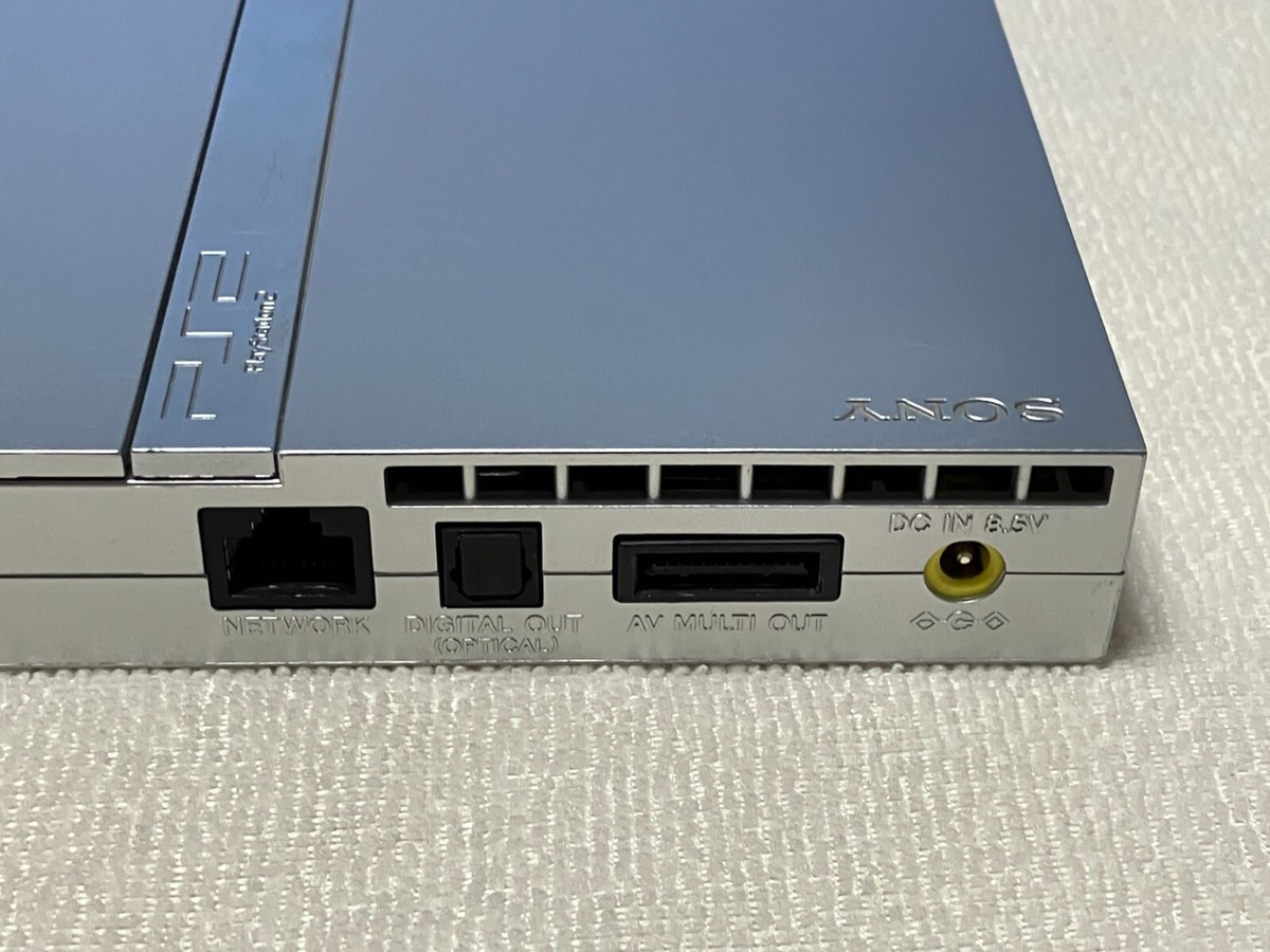 Ps2 Slim Silver Back