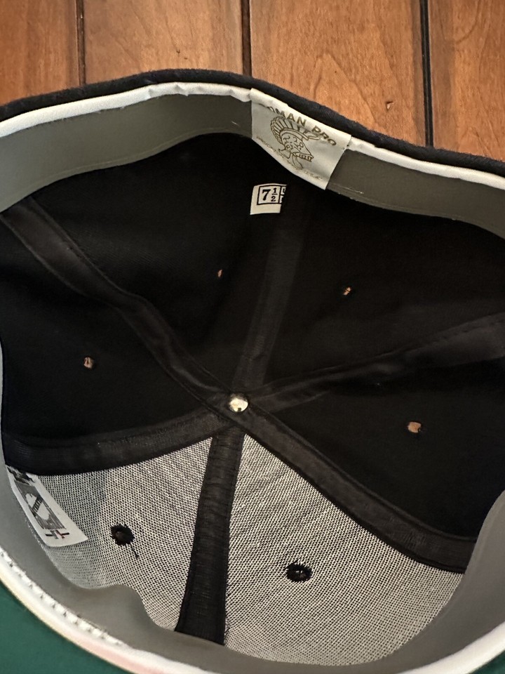 New York Giants Roman Pro Baseball Cap Hat Cap Size 7 1/2 Cooperstown ...