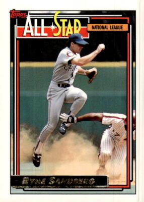 1992 Topps #387 Ryne Sandberg Gold | eBay