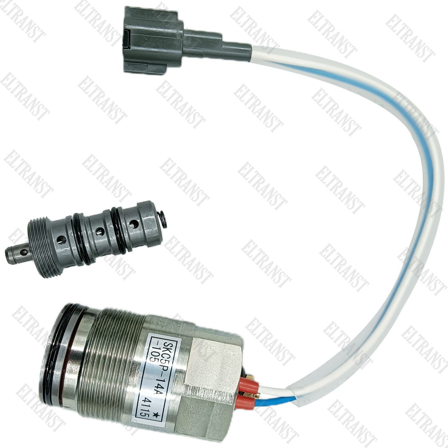 Solenoid Valve 4368974 for John Deere 750 800C 450LC Hitachi EX400-3 ...