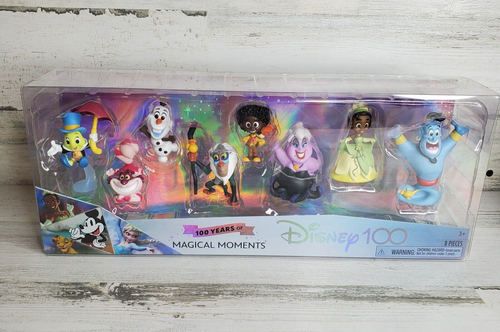 Disney 100 Collection 8 Figure Pack MAGICAL MOMENTS Limited Edition Toy ...