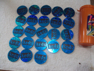 ~~ Lot Of 23 of Pog Slammers Blue KEDS Nice ~~ | eBay