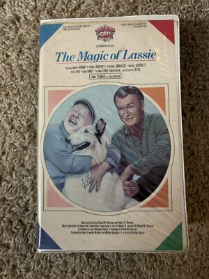 The Magic Of Lassie VHS 1986 Home Video For Kids Clamshell Movie Rare ...