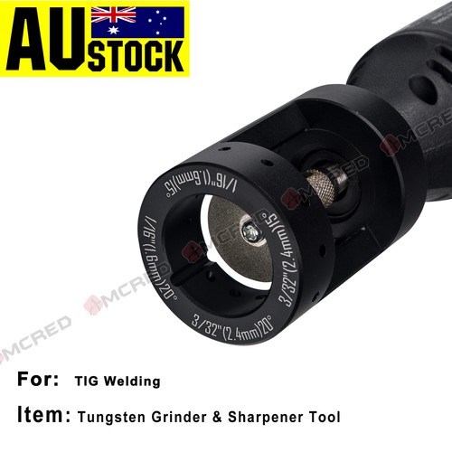 MIG & TIG Welding Tungsten Electrode Sharpener & Grinder Tool with Cut ...