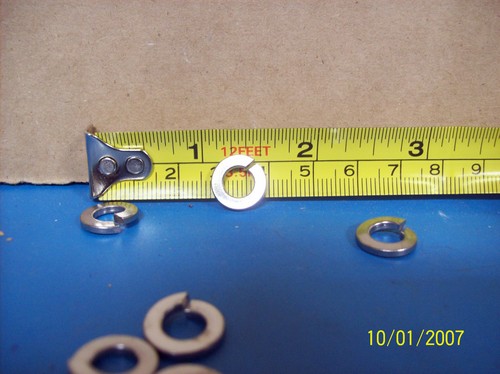 MS35338-139 1/4 Helical Split Lock Washer - Stainless Steel (QTY:100 ...