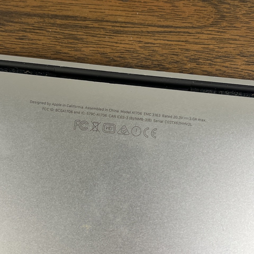 Apple Macbook Pro A1706 AS-IS PARTS/REPAIR | eBay