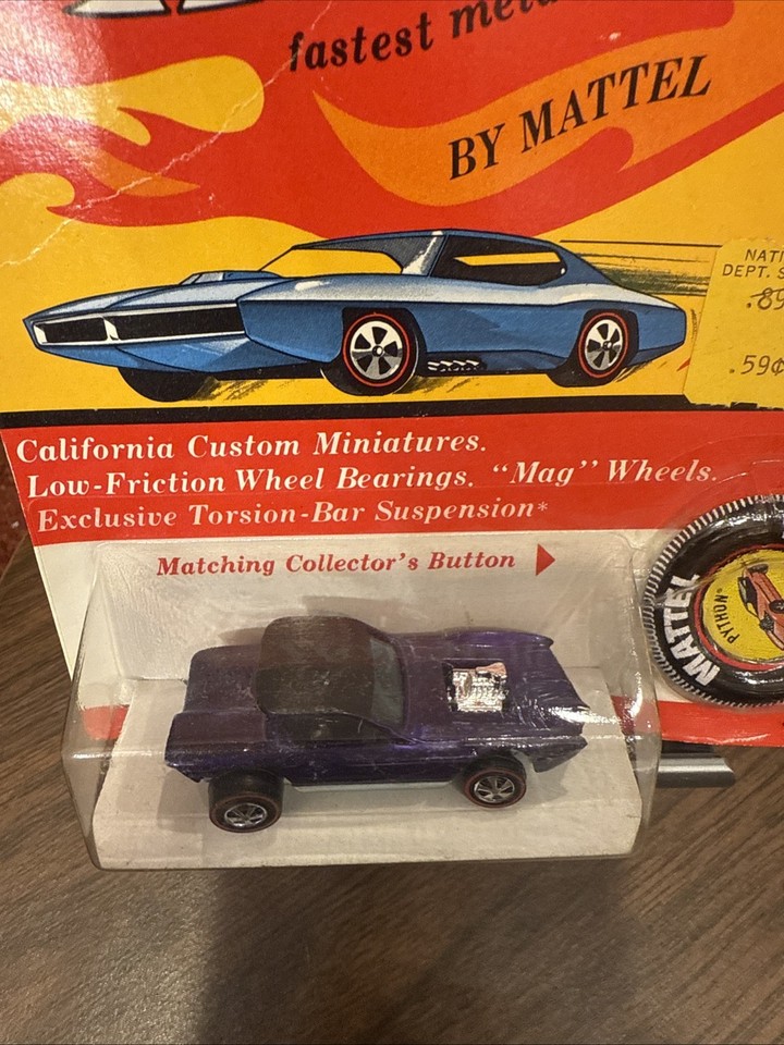 Hot Wheels Python HK Purple BP | eBay